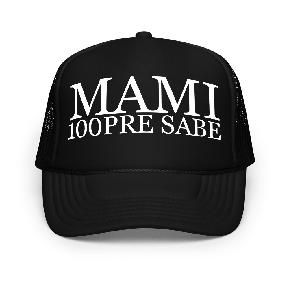 MAMI 100PRE SABE TRUCKER HAT - Alvaro Diaz Official Store